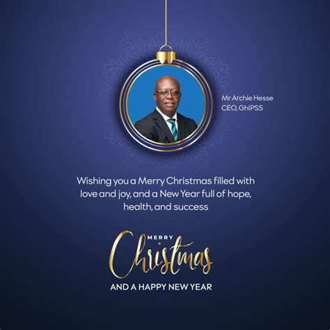 Ghana Interbank Payment And Settlement Systems Limited On Linkedin Seasons Greetings From Our Ceo
