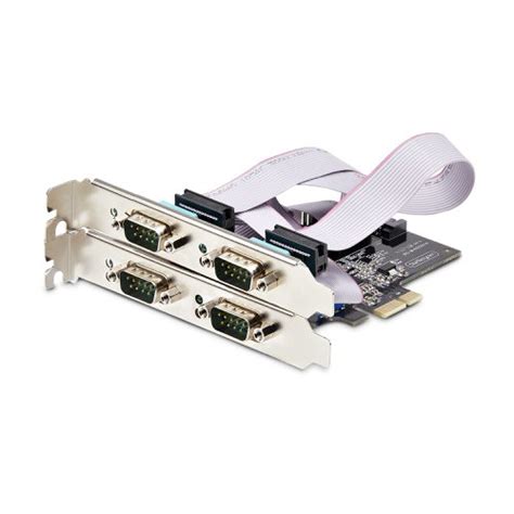 Startech Com Port Serial PCIe Card Quad Port PCI Express To RS RS RS County Office