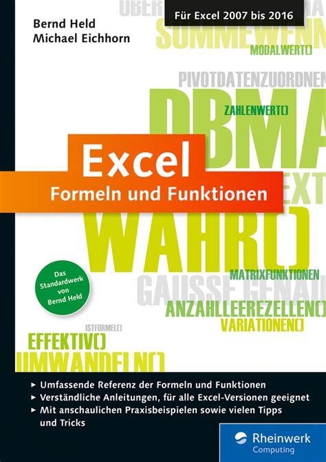 Excel Formeln Und Funktionen Rheinwerk