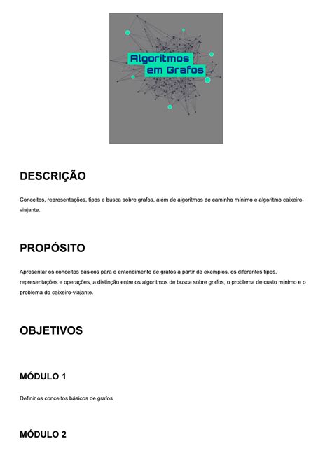 Tema 5 Algoritmos Em Grafos Algoritmos Avançados E Aplicações
