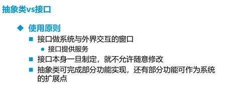 抽象类和接口 Csdn博客