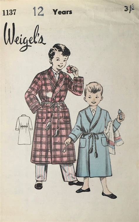 1950s Vintage Sewing Pattern Weigels 1137 Vintage Stitch Australia