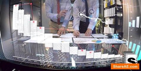 Videohive Office And Charts Stock Footage Free After Effects