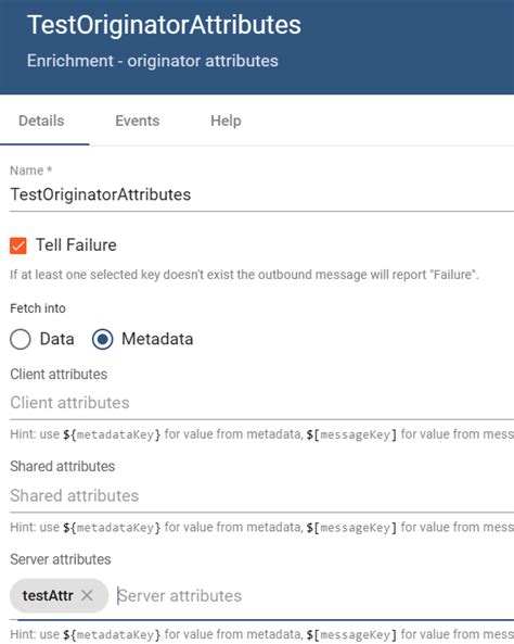 [bug] originator attribute fails in edge · issue 8005 · thingsboard