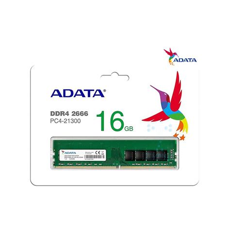 Adata แรม Pc Desktop Ddr4 2666 16gb Ad4u2666716g19 Rgn ประกัน Lifetime Shopee Thailand