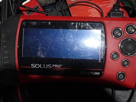 Snap On Solus Pro Scanner With Adapters Live And Online Auctions On