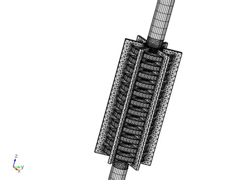 3d And Sliced Models Of Annular Linear Induction Pumps The Sliced