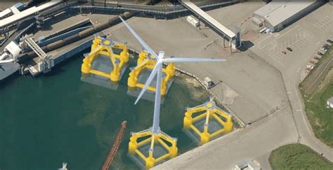 First Design Draft Of The Gicon ® Tlp For A 6 Mw Wind Turbine