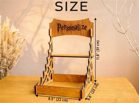 Magic Wand Stand Wizard Wand Holder Wizard Wand Display Etsy