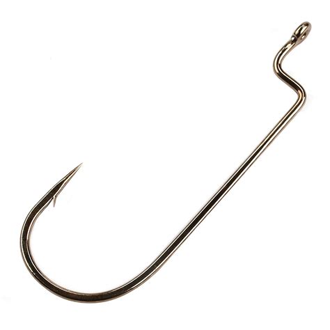 Gamakatsu Offset Shank Single Worm Hooks 6 Pack Academy