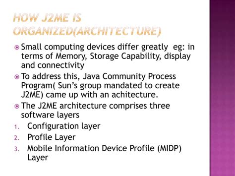 introduction to mobile programming j2me pptx
