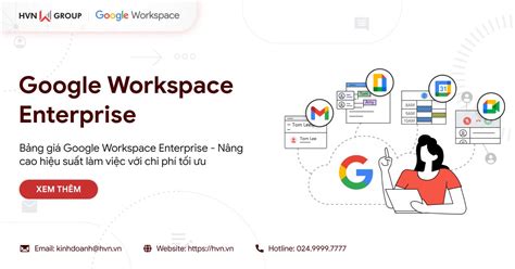 Bảng giá Google Workspace Enterprise