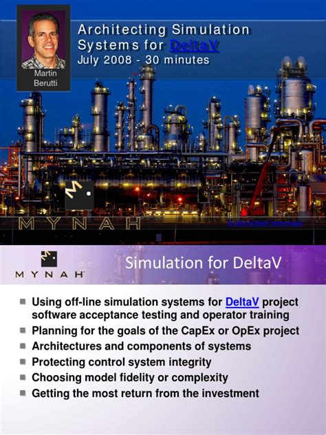 architecting deltav simulation systems pdf