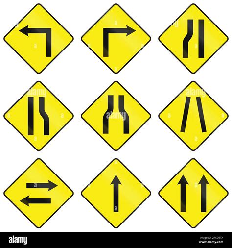 Left Curve Ahead In Ireland Stock Photo Alamy