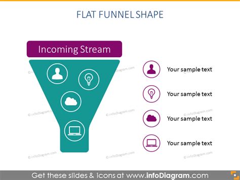 Infographics Funnel Diagram Sale Pipeline Process Charts Powerpoint