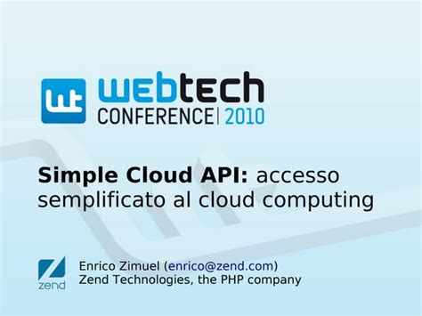Simple Cloud Api Accesso Semplificato Al Cloud Computing Pdf Simple Cloud Api Accesso Semplificato Al Cloud Computing Pdf