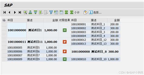Abap 合并单元格abap Alv 合并单元格 Csdn博客