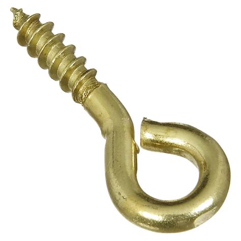 Screw Eyes Solid Brass N118 711 National Hardware