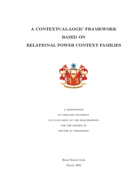 pdf a contextual logic framework based on