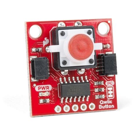Sparkfun Qwiic Button Red Led Bob 15932 Sparkfun製｜電子部品・半導体通販のマルツ