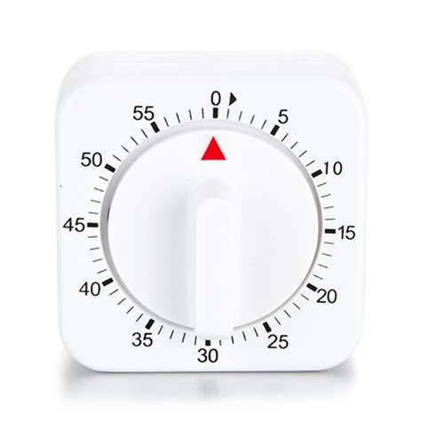 Wind Up Timer 1hr 60min Alarm Mechanical Timer Squ Vicedeal