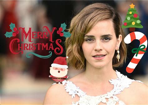 Świąteczna tapeta Emma Watson Emma Watson Photo 44713782 Fanpop