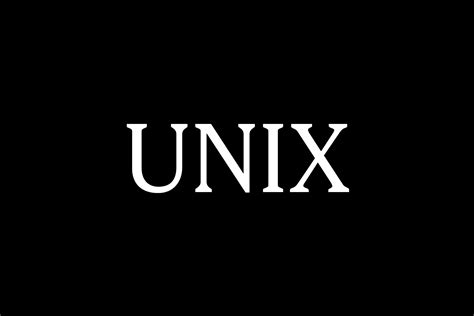 Unix Operating System Logo