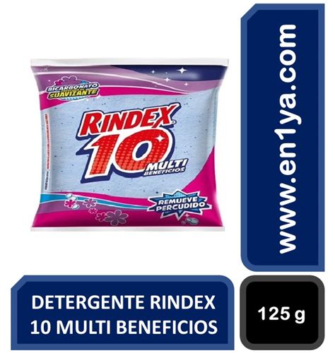 Detergente Rindex 10 Multi Beneficios X125g