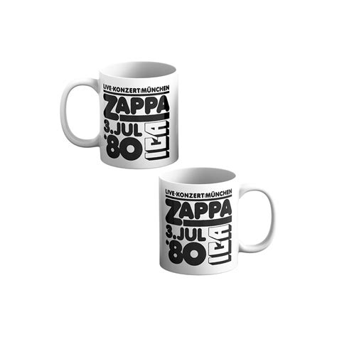 Munich 80 Mug Frank Zappa Official Store