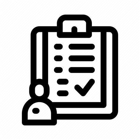 Assign Clipboard Task Management User Icon Download On Iconfinder