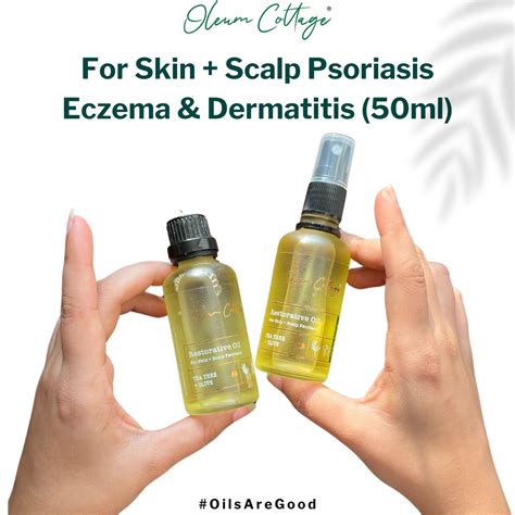 Oleum Cottage Restorative Oil For Skin Scalp Psoriasis And Eczema 50m