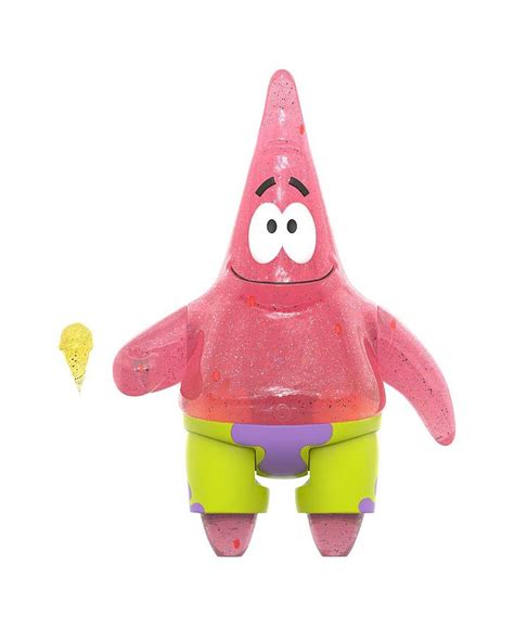 Super 7 Spongebob Squarepants Spongebob And Patrick Bff 2 Pack Glitter Reaction Figures Macys
