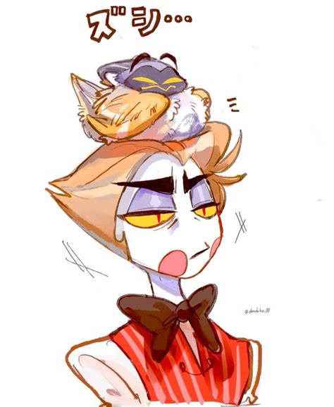 Lucifer And Adam In 2024 Hotel Art Lucifer Cute Drawings