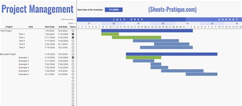 Gantt Planning For Excel Google Sheets