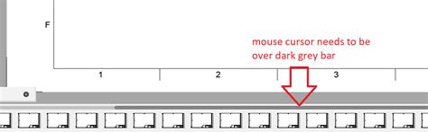 drawing sheet bar moves forward independently from the mouse scroll