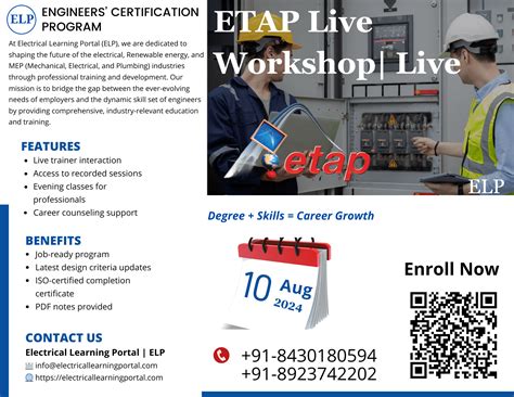 Etap Workshop Elp Electrical Learning Portal