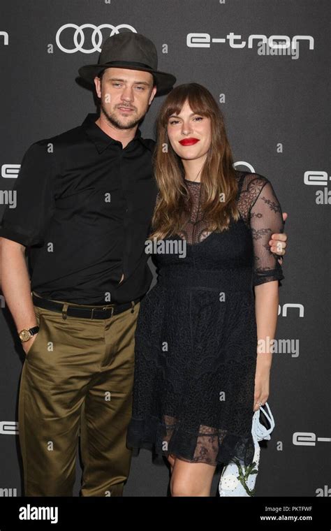 West Hollywood Ca 14th Sep 2018 Boyd Holbrook Tatiana Pajkovic At Arrivals For Audi