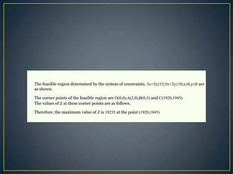 Linear Programing Pptx Programming Languages Computing