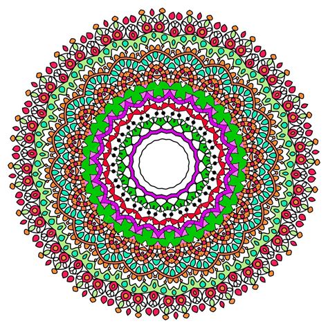 Premium Vector Abstract Floral Ornament For Print And Decoration