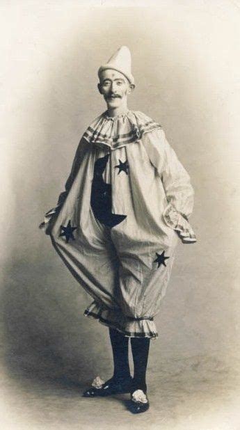Pierrot Clown With Stars And Moon Old Circus Dark Circus Circus Clown