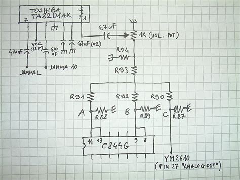 Stereo Mod Neo Geo MV 1B Motherboard