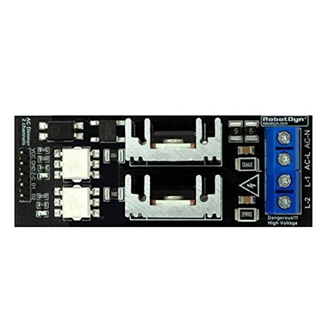 AC Dimmer Module AC 8A 400V 2 Channel 3 3V 5V Logic Arduino Dimmer