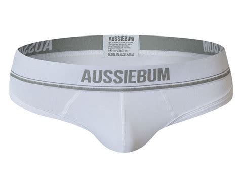 Slipy Aussiebum Brief Cut Victory Bílá Ménage Cz