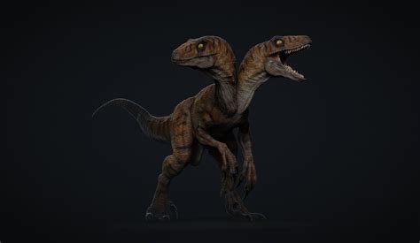 Two Headed Raptor Jurassic World Rebirth By Wolfhooligans On Deviantart