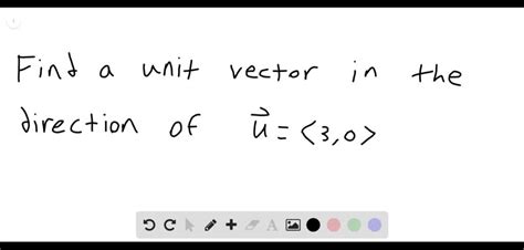 in exercises 39 48 find a unit vector in the direction of the given