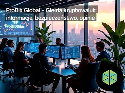 Probit Global Giełda Kryptowalut Informacje Bezpieczeństwo Opinie
