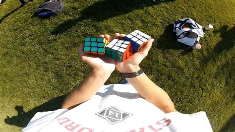 Solving A Rubik S Cube While Juggling Video Abakcus