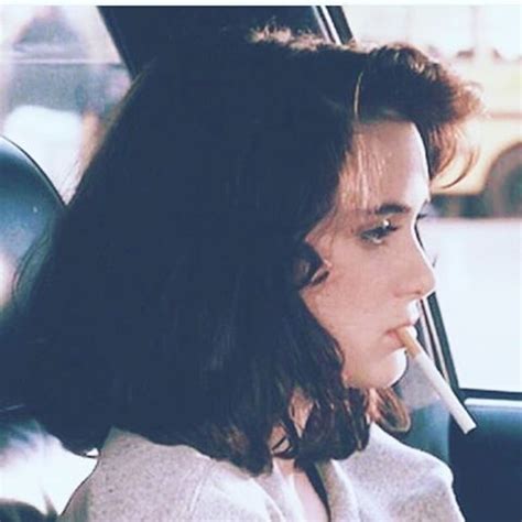 Pin By Keith On Winona Ryder Winona Forever Girl Smoking Film Producer