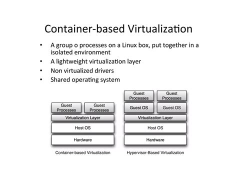 A Performance Comparison Of Container Based Virtualization Systems For