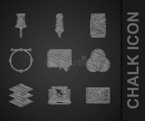 Set Web Design And Development Laptop Cursor Graphic Tablet Rgb Cmyk Color Mixing Layers Set Web Design And Development Laptop Cursor Graphic Tablet Rgb Cmyk Color Mixing Layers